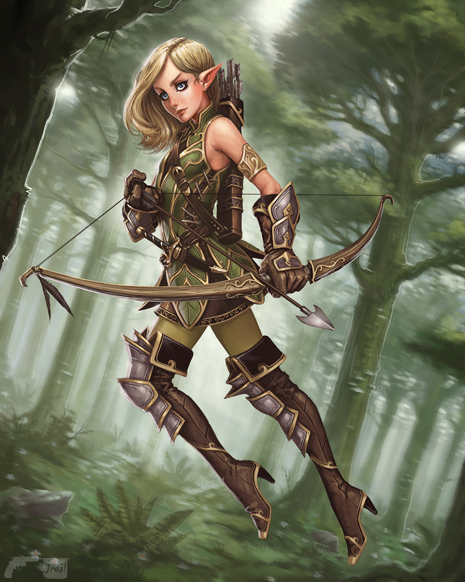 Elf Archer By Joshua Guglielmo Bows n Arrows Pinterest Elf Archer By Joshua Guglielmo Bows n Arrows Pinterest